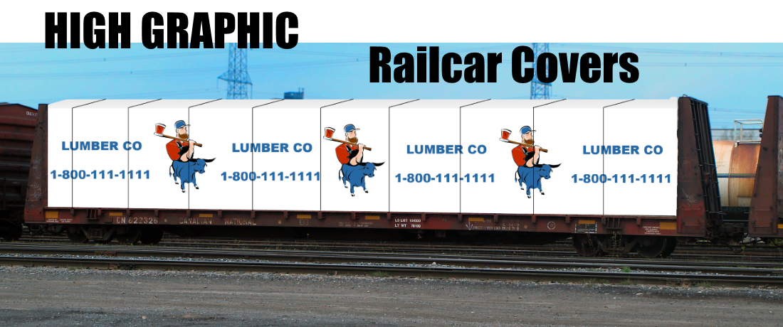Railcar Covers - Sewn - Heat Sealed - Printed | Flexpak